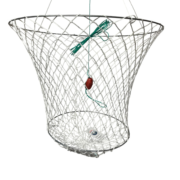 Double ring cotton crab net with float and rope – Ohero Fishing Products