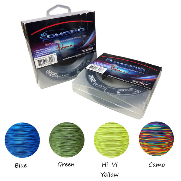 Ohero Adrena-Line Braided Fishing Line 150 Yard Spool – Ohero Fishing ...